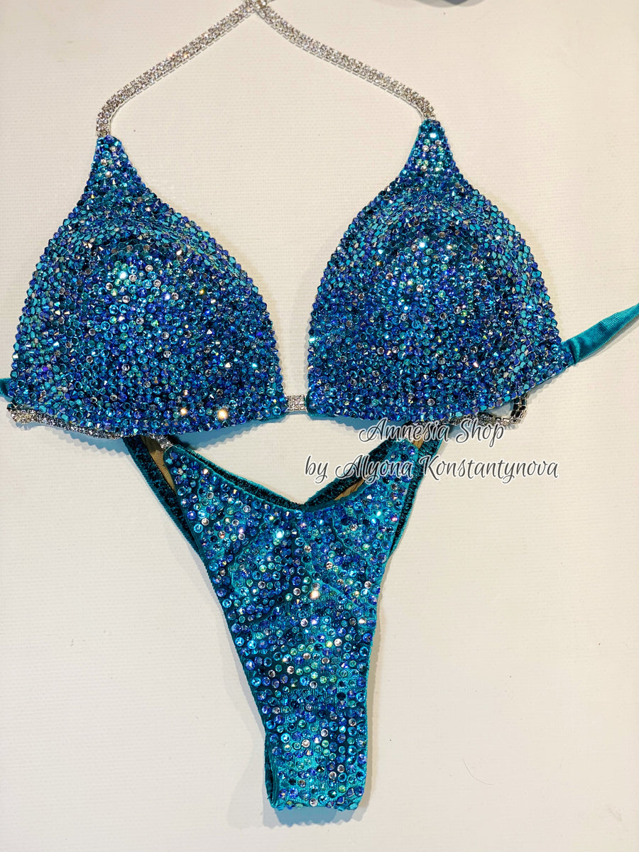 Competition Bikini Set - NPC - IFBB - WBFF - Figure Competition Suit ...